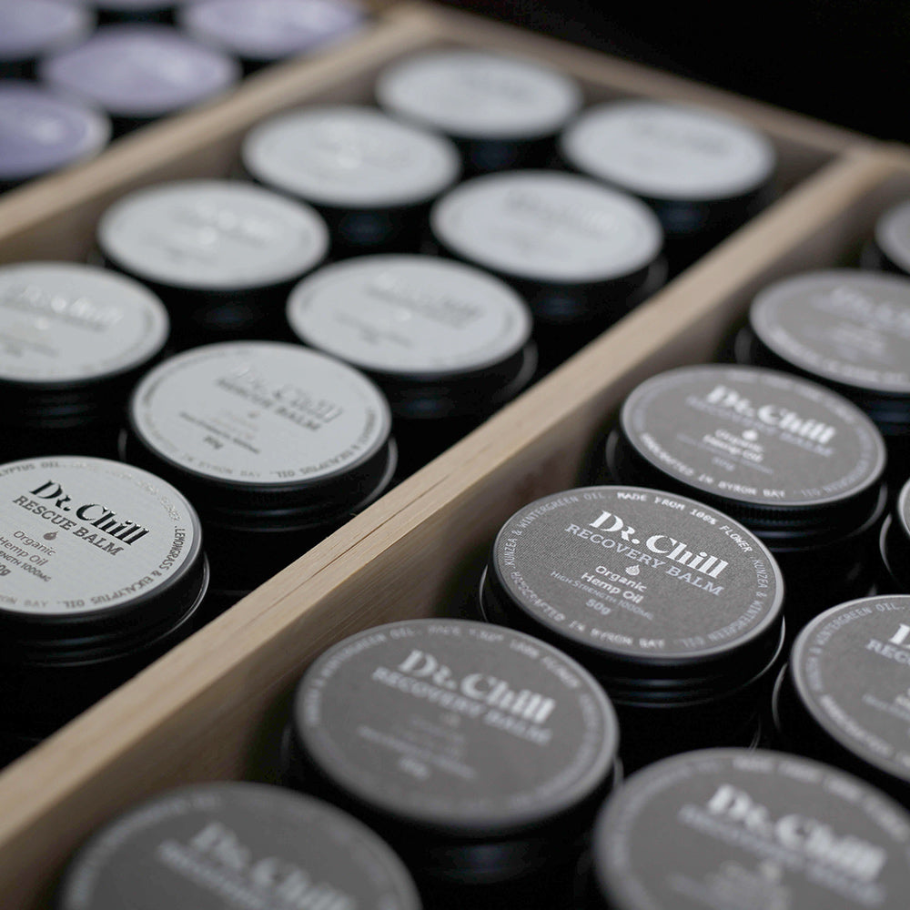Hemp Balms | Dr Chill | Hemp Infused | Certified Organic