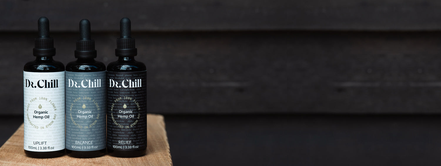 Certified Organic Full Spectrum Hemp Oil | Byron Bay | Dr Chill